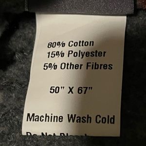 Roca Home | Bedding | Roca Home Plaid Holiday Throw Blanket Grey Red ...